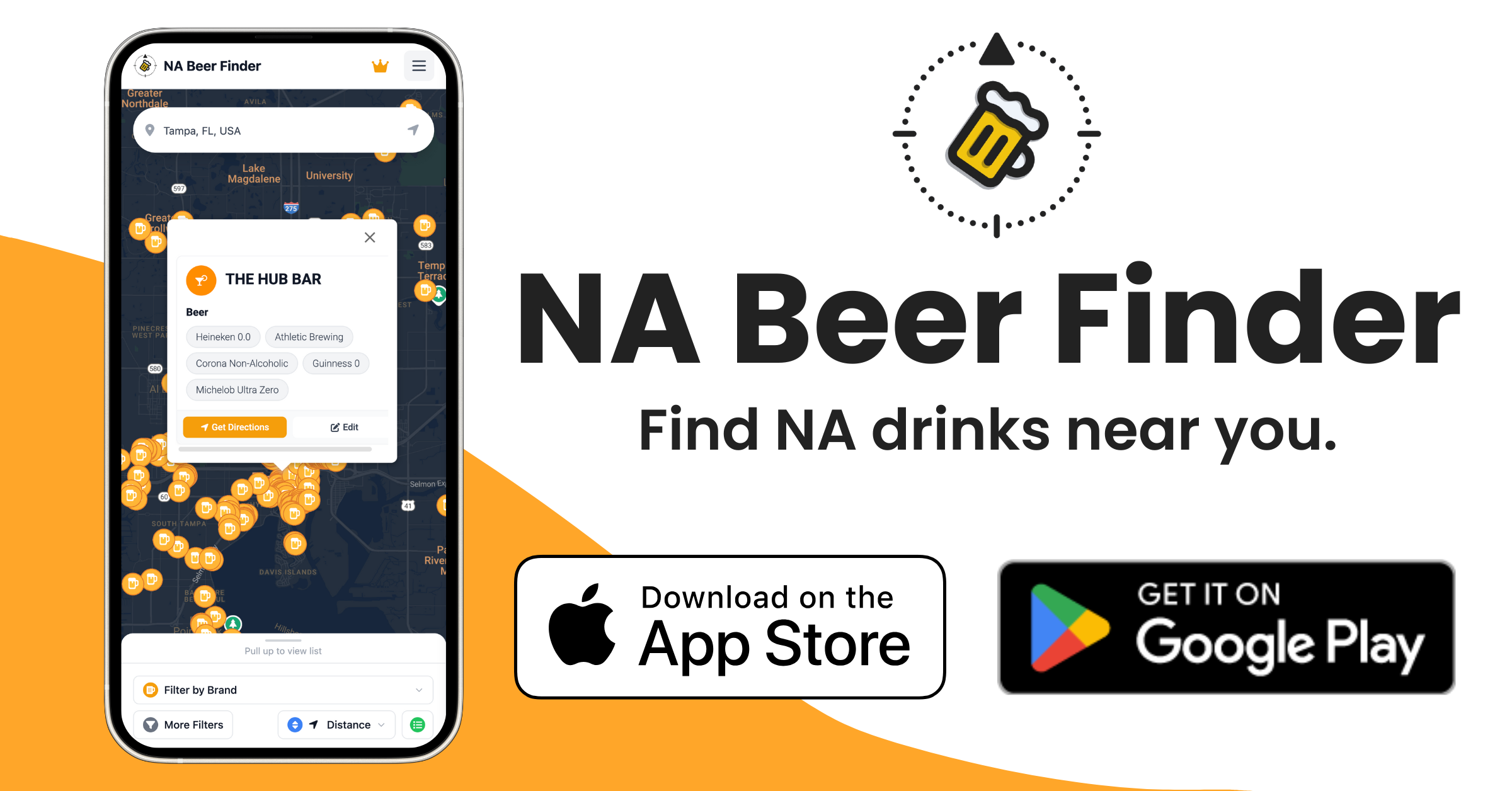 Non Alcoholic Beer Finder | Find NA Beer Near Me